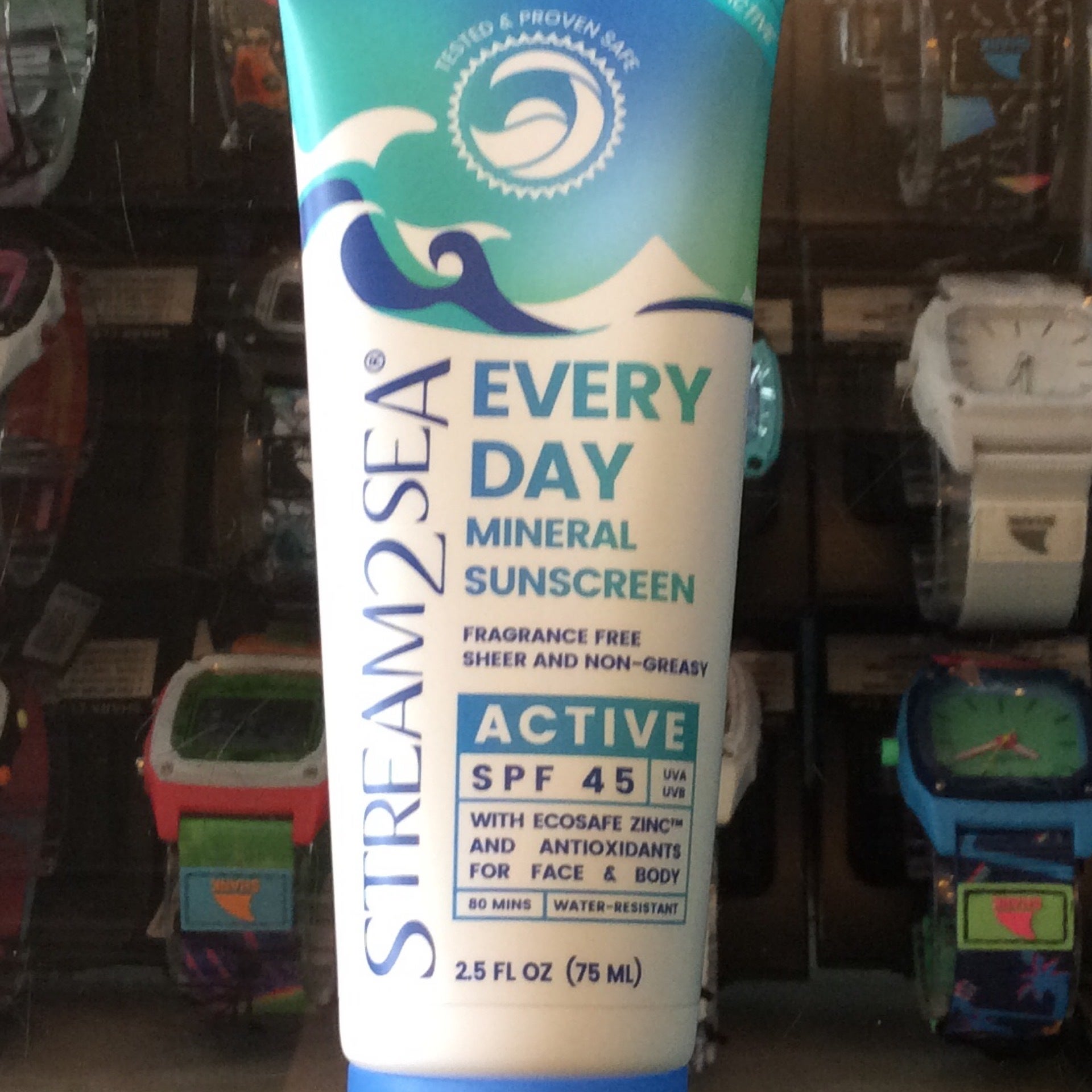 Stream2Sea Mineral Sunscreen 45 Active | Texas Scuba Adventures ...